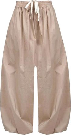 Alysi Femme, Pantalons, Beige, Taille: 36 FR Pantalone Baloon