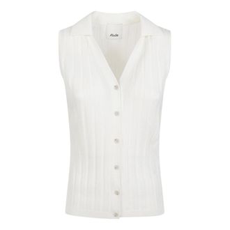 Allude Polo Shirt - - Tops - Damen - Wei&szlig; - XS