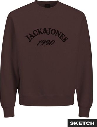 Jack & Jones Sweatshirt JORBLEECKER BRANDING SWEAT CREW BF