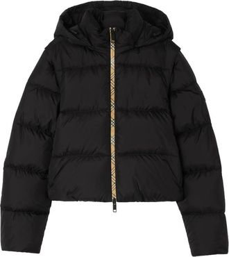 Burberry Check-detail Puffer Jacket