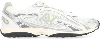 New Balance Womens Sneakers 204l White-Green-Silver Polyurethane Trainers White/green/silver