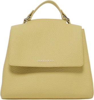 Orciani Femme, Sacs, Jaune, Taille: ONE Size Sveva Shoulder Bag