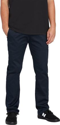 Volcom Herren Frickin Stretch-Chinohose mit Moderner Passform Hose, Dark Navy 1, 31W / 32L