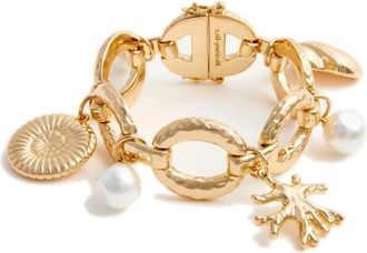 Self Portrait Korallen-Charm-Armband - - Accessories - Damen - Gelb - ONE SIZE