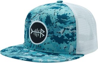 Bassdash Flache Trucker Cap Verstellbar Snapback Cap Baseballkappen Mesh R&uuml;ckseite f&uuml;r Herren Damen Angeln Jagd