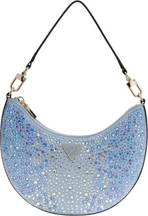 Guess Femme, Sacs, Bleu, Taille: ONE Size Tasmin Hobo Bag