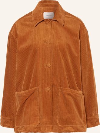 Dorothee Schumacher Dorothee Schumacher Cord-Overjacket Modern Structure orange
