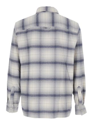 Won Hundred Mens Grey Shirt With Classic Collar Cotton