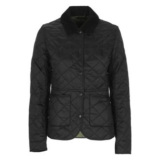 Barbour Femme, Vestes, Noir, Taille: 42 FR Deveron Quilted Jacket