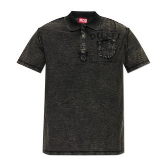 Diesel Homme, Tops, Noir, Taille: 2XL Polo T-Ardy-Polo