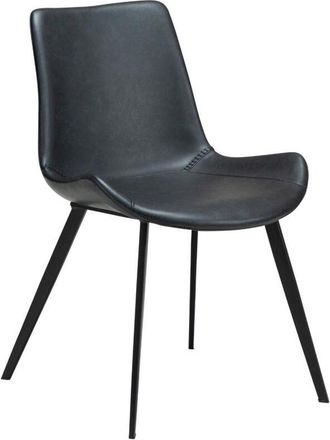 ebuy24 Hype Dan-Form Esszimmerstuhl PU-Kunstleder schwarz