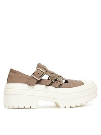 Converse Halbschuhe Chuck Taylor All Star Lugged Heel Mary Jane Sandal A13552C Gr&uuml;n
