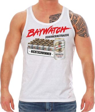 Spass Kostet Herren Tank Top Muskelshirt Baywatch Schinkenstrasse Malle Mallorca Bier Ultras