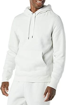 Amazon Essentials Sweat-Shirt à Capuche (Disponible en Grandes Tailles et Grandes Longueurs) Homme, Blanc, XXL