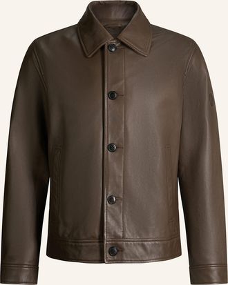 Joop Lederjacke braun