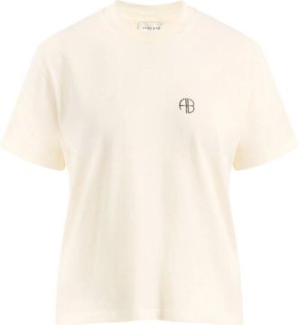 Anine Bing Femme, Tops, Blanc, Taille: 36 FR Wagner Tee
