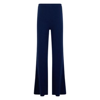 Alberta Ferretti Femme, Pantalons, Bleu, Taille: 36 FR Pantalons