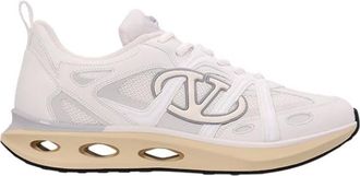 Valentino Garavani Homme, Chaussures, Blanc, Taille: 42 1/2 EU VLogo Easyjog