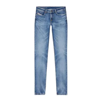 Diesel Jeans mit Used-Effekt aus Baumwolle - - Jeans - Herren - Blau - W34