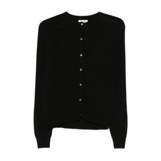 Soft Goat Femme, Pulls, Noir, Taille: 38 FR Cardigan Ras du Cou