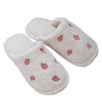 Generico Pantoufles d&eacute;t&eacute; pour gar&ccedil;on pantoufles en cuir pour maison, ensemble pantoufles invit&eacute;s, pantoufles pour femme d&eacute;t&eacute;, rouge, 41 EU