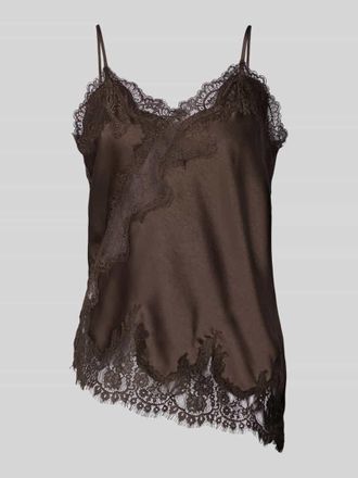 Neo Noir Trägertop mit Spitze Modell Viole