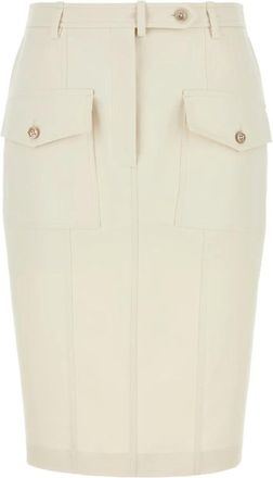 Tom Ford Femme, Jupes, Blanc, Taille: 38 FR Jupe Courte