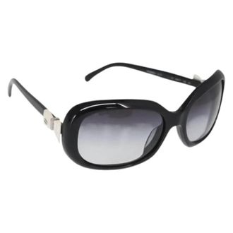 Chanel Pre-owned Sonnenbrille aus Kunststoff - - Pre-owned - Damen - Schwarzk - ONE SIZE