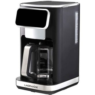 Lagrange Cafeti&egrave;re filtre Lagrange 529010 1,8 L 1100 W Noir avec accents inox