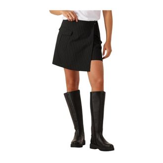 Another Label Gwen Skort - Vielseitiger Minirock - - Skirts - Damen - Schwarzk - S