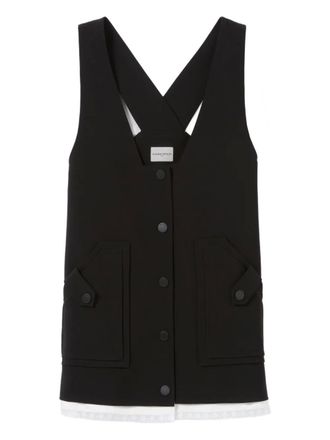 Claudie Pierlot robe à boutonnière - Noir
