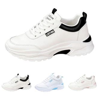 Generic Chaussures orthop&eacute;diques d&eacute;contract&eacute;es pour femme - Chaussures de course &agrave; pied - Chaussures de sport athl&eacute;tiques l&eacute;g&egrave;res - Chaussures de marche &agrave; lac
