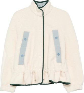 Stine Goya Ruffled-hem Fleece Jacket