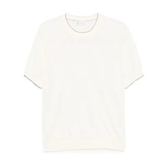 Brunello Cucinelli Herren, Oberteile, Wei&szlig;, 2XLGr&ouml;&szlig;e
