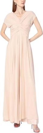 Alberta Ferretti Femme, Robes, Rose, Taille: 36 FR Robes Roses en Soie 100% SE