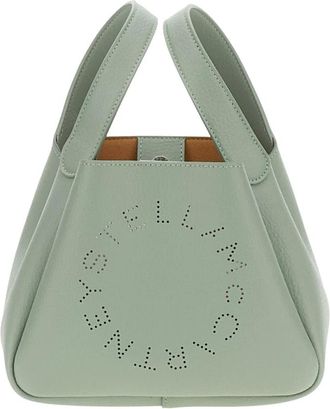 Stella McCartney Femme, Sacs, Vert, Taille: ONE Size Logo Shoulder Bag