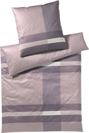 Joop Mako-Satin-Bettwäsche-Garnitur Modern Farbe Violet Größe 155x220+80x80