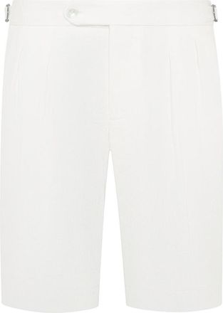 HUGO BOSS Leichte Bermudashorts aus Leinen in