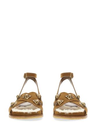 Etro Crown Me Sandal - Beige