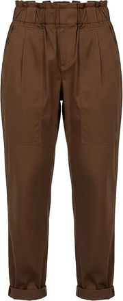 Black Label Pantalons D&eacute;contract&eacute;s - Marron