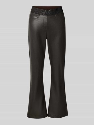 Cambio Slim Fit Kunstlederhose in Glattleder-Optik Modell FELICE