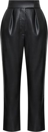 Maliparmi Maliparmi, Femme, Pantalons, Noir, Taille: 40 FR Pantalon Droit &agrave; Pinces
