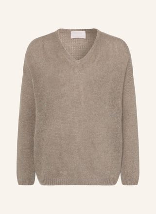Hemisphere Hemisphere Cashmere-Pullover grau
