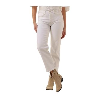 Scotch & Soda Off-White Straight Leg Jeans - - Jeans - Damen - Wei&szlig; - W25