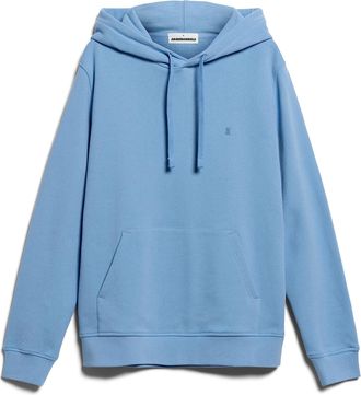 Armedangels Herren Sweathoodie aus Bio-Baumwoll Mix PAARLO Comfort Regular Fit Iceberg Blue
