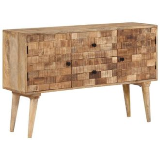 vidaXL Vidaxl - Buffet 110x30x70 cm bois massif de manguier