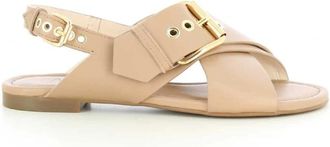 AGL Agl, Femme, Chaussures, Beige, Taille: 39 EU Summer Criss Cross