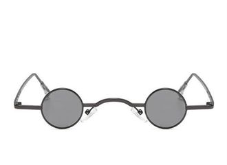 Generic Lunettes De Soleil &Agrave; Monture Ronde For Hommes, Dext&eacute;rieur For Femmes, Petite For Vacances(Gray)