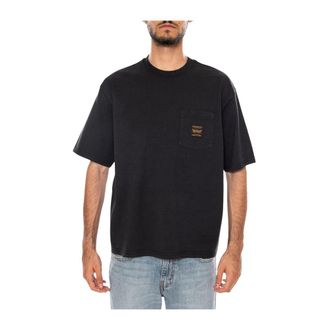 Levi's SS Workwear Pkt Tee Porter Stripe - - Tops - Herren - Schwarzk - L