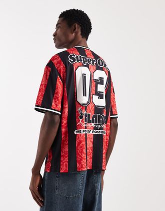 Deus Nouveau Moto - T-shirt - Rouge vif